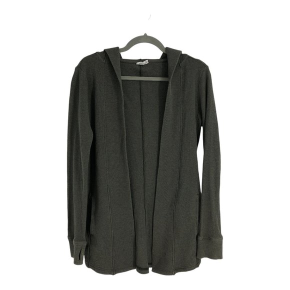 tentree | Sweaters | Tentree Greytinted Ivy Green Treewaffle Knit ...